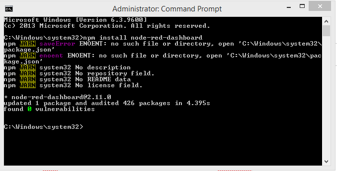 Installing And Running Node RED On A Windows PC Brainboxes